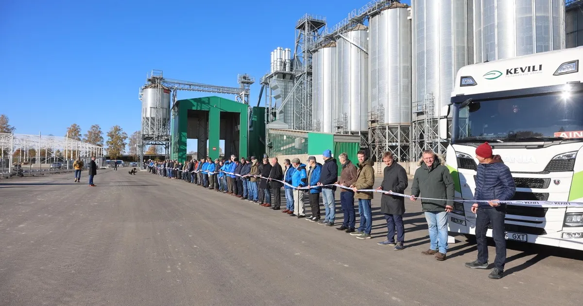 Põllumeeste ühistu Kevili Mäo terminal sai valmis