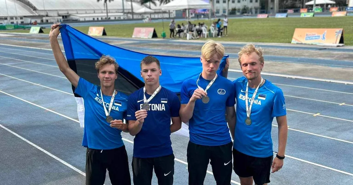 Ron Sebastian Puiestee naaseb Brasiiliast koolinoorte MM-ilt kahe hõbedaga