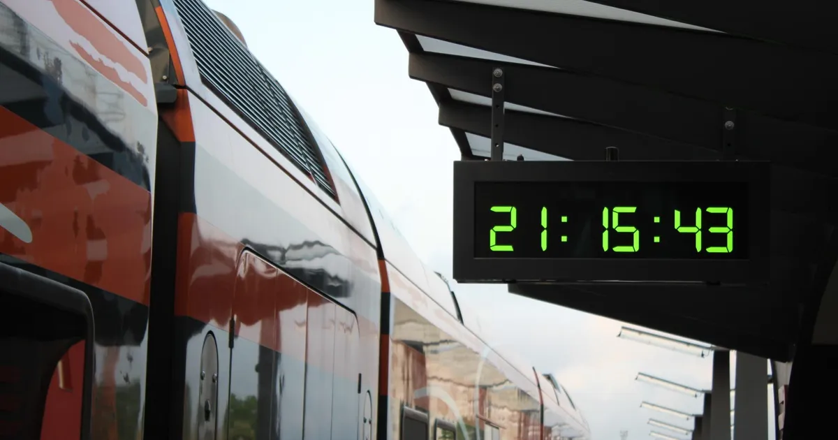 Rakvere raudteejaam sai elektroonilise tabloo