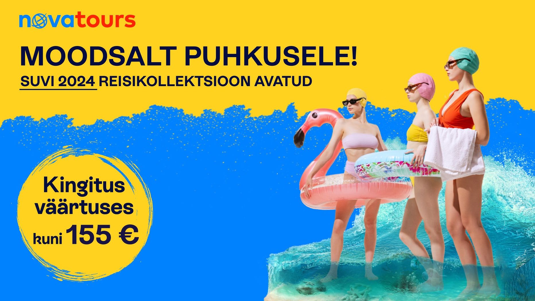 Novatours avas 2024. aasta suvehooaja: 15 sihtkoha seas on kolm uut suunda