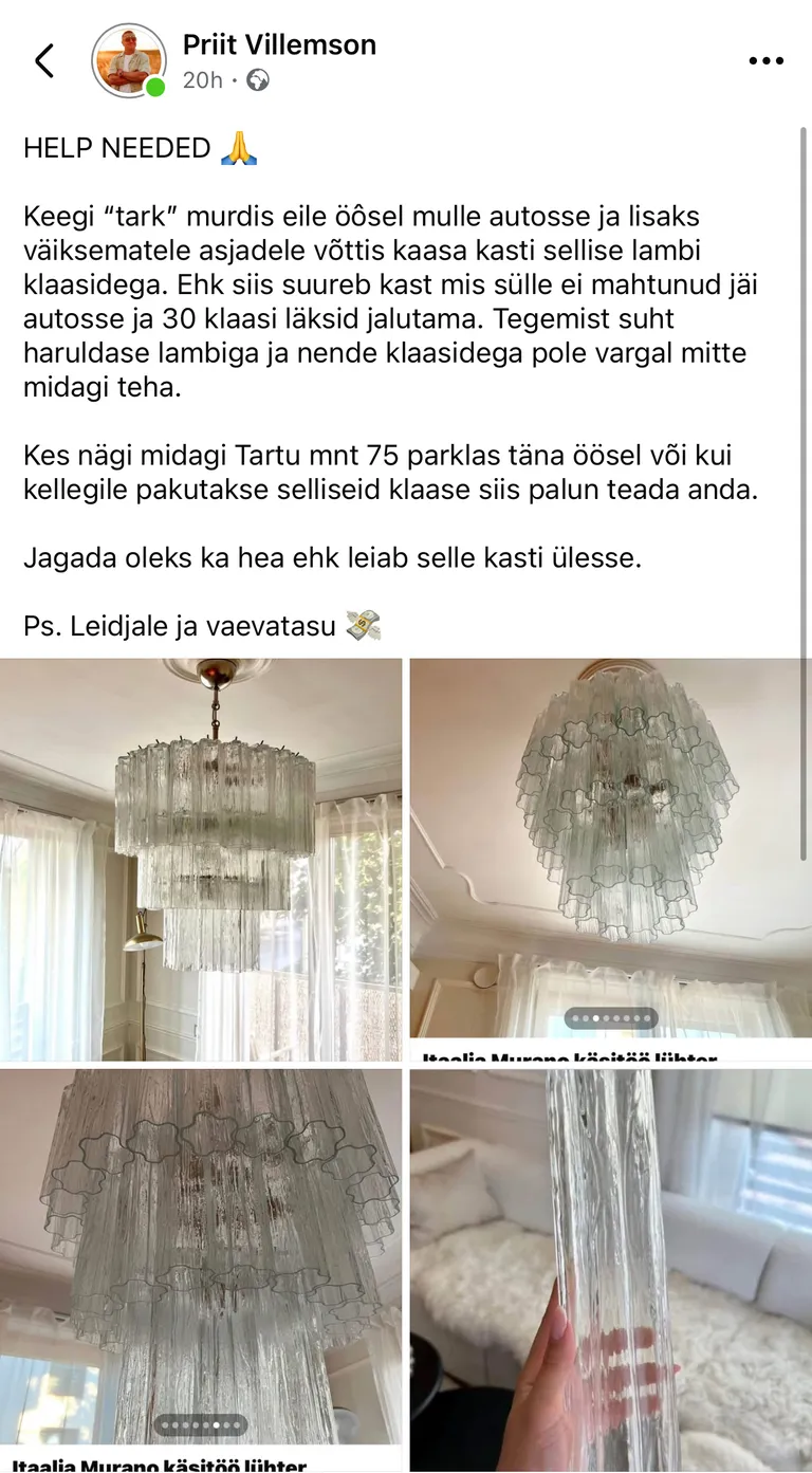 FOTOD Viirelaiu omanik Priit Villemson langes pikanäpumeeste ohvriks ...