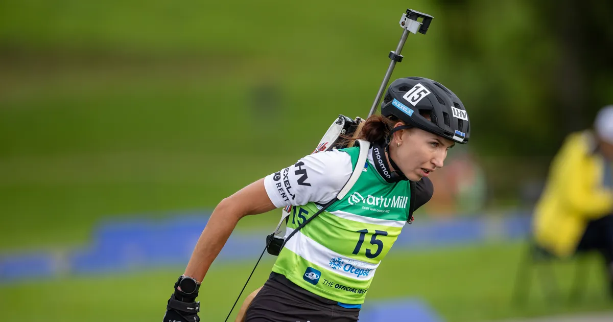 Tuuli Tomingas sai Martin Fourcade'i festivalil kuuenda koha