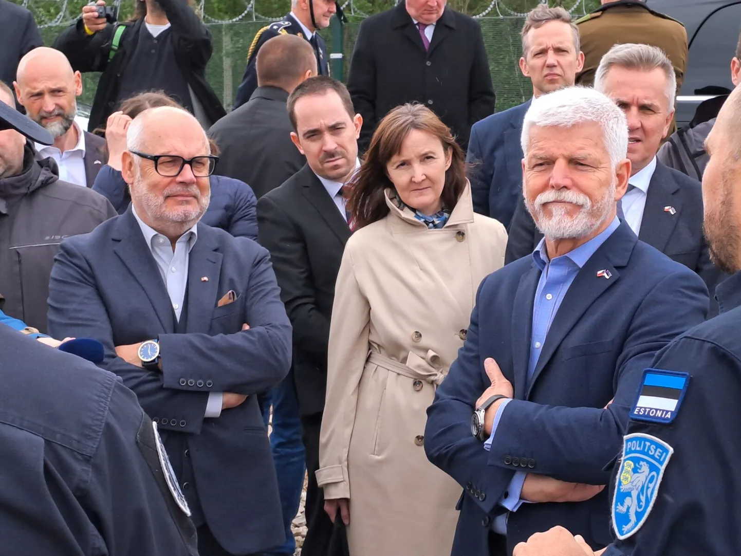Eesti ja Tšehhi president külastasid Setomaal Balti kaitsevööndi rajatisi
