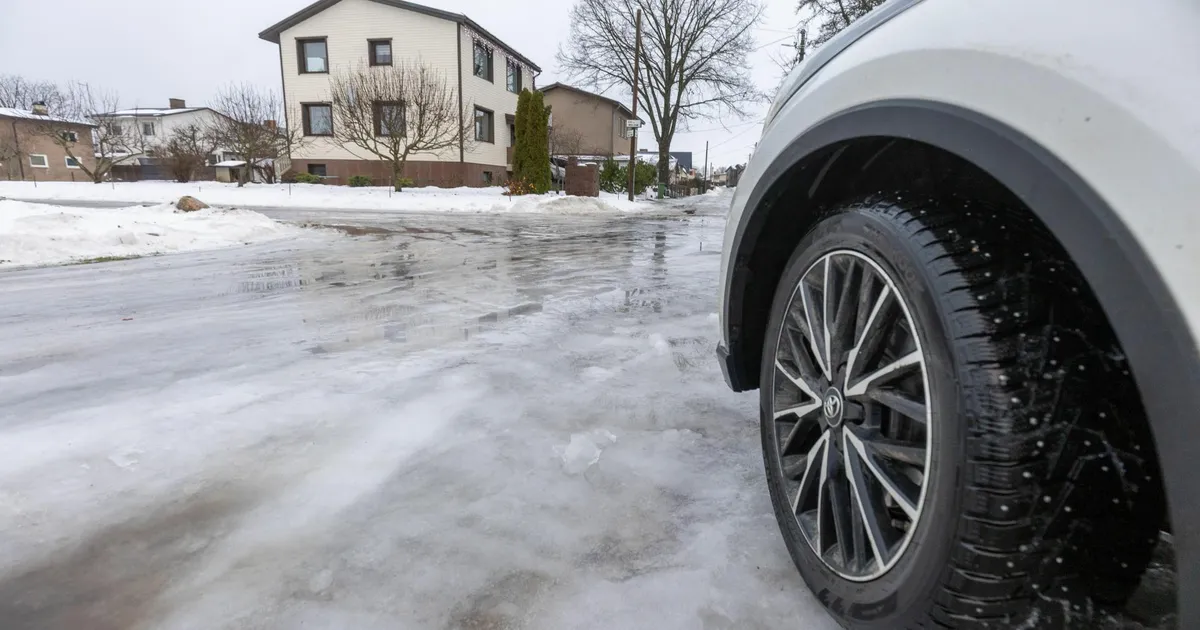 ILMAHOIATUS Teed muutuvad libedaks ja tuul tõuseb