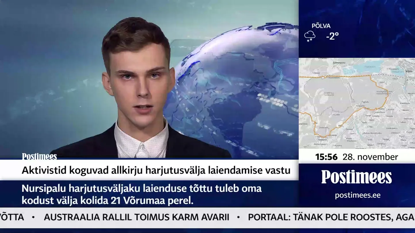 POSTIMEHE TELEUUDISED Aktivistid koguvad allkirju harjutusvälja ...