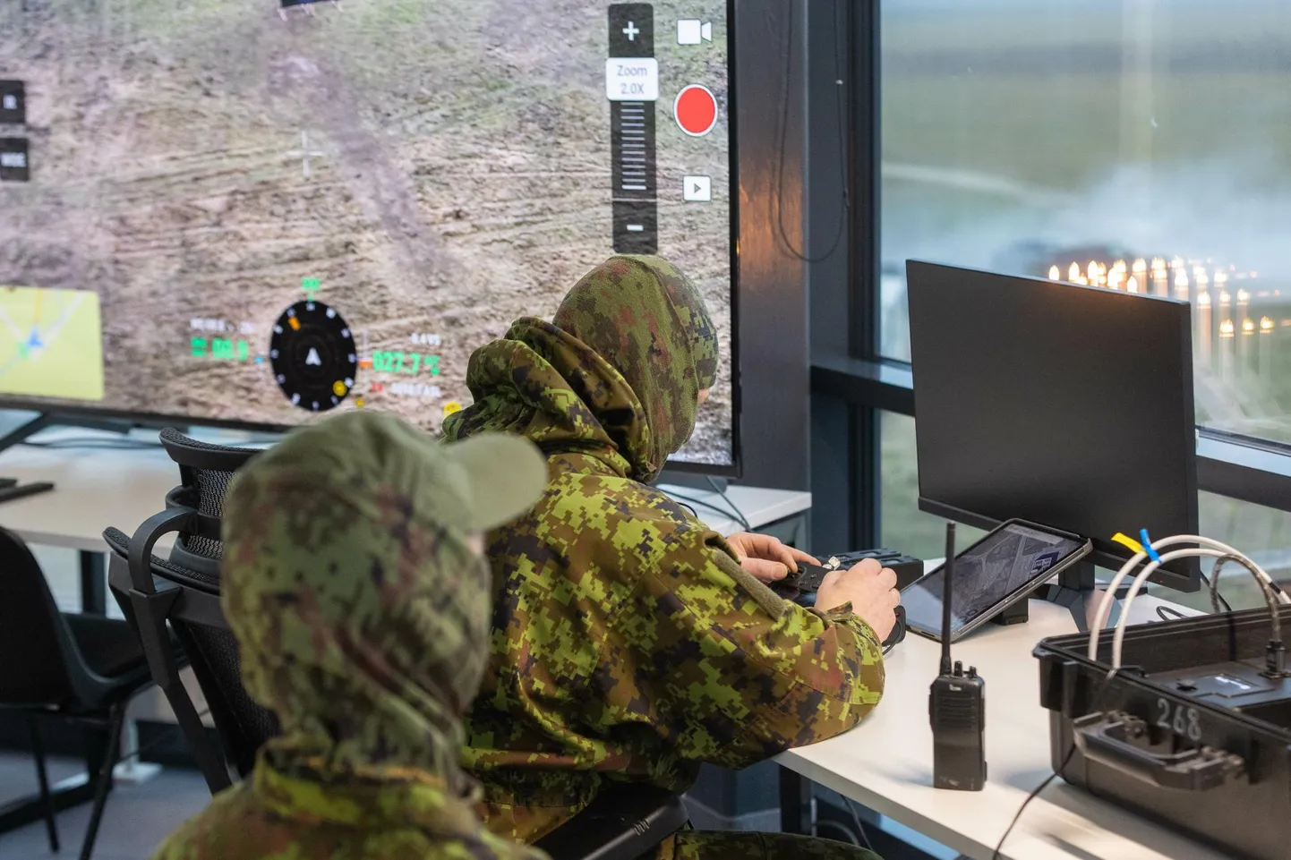 Kaitseväe droonide ja droonitõrje õpe käib täies hoos