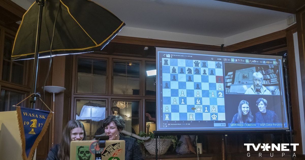 Pro Chess līgas mača tiešraide no Vecrīgas