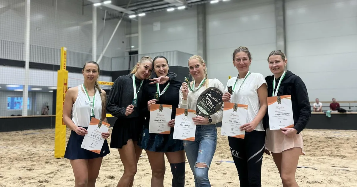 Rannatennise tšempionaadi kullad rändasid ühte perre