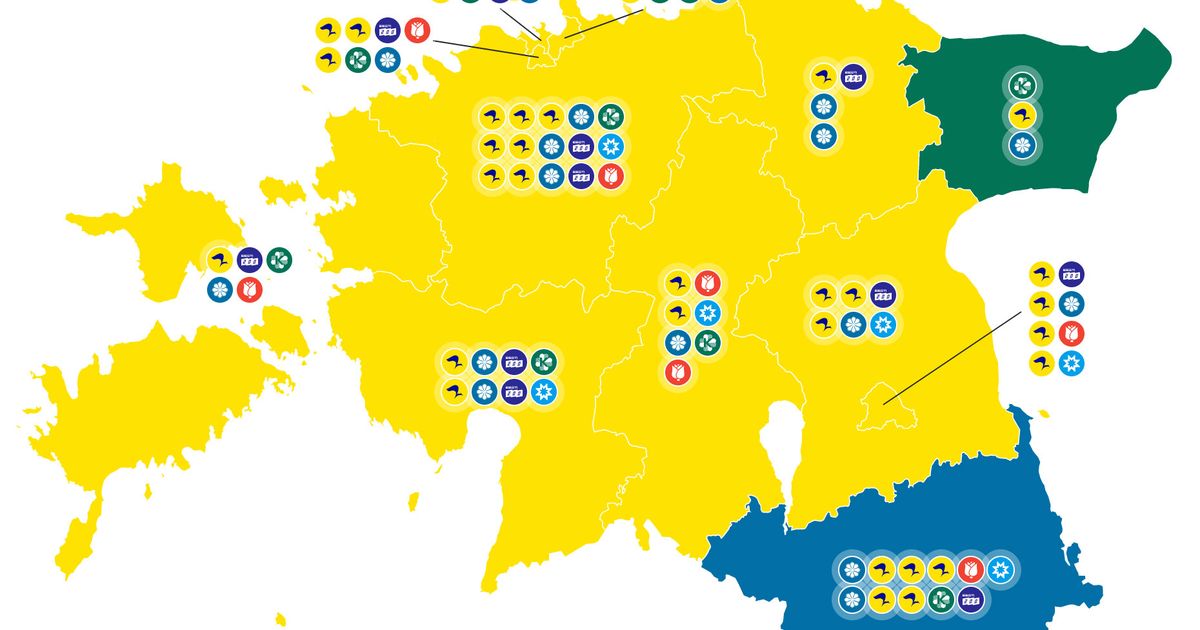 VALIMISED 2023 Riigikogu valimiste tulemused