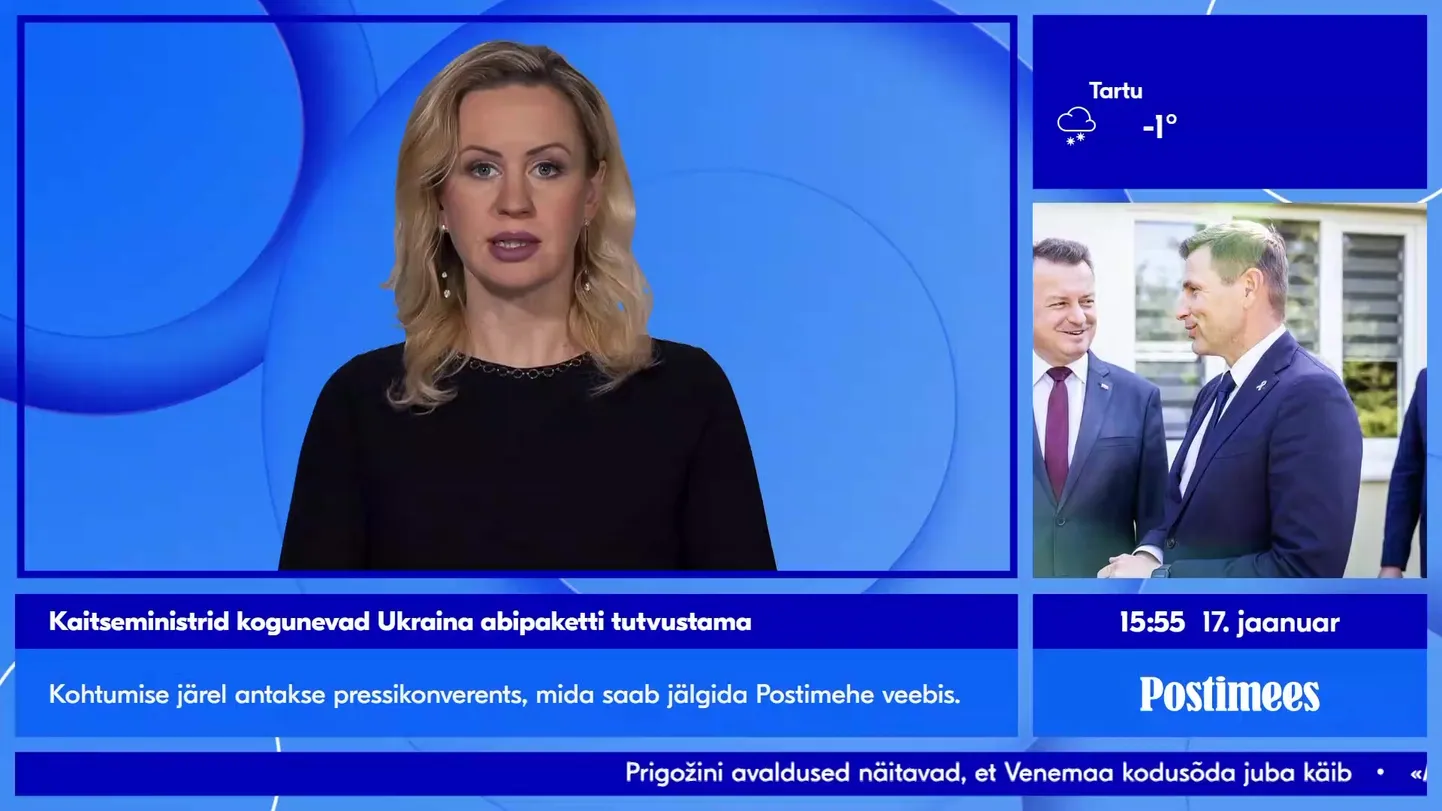 POSTIMEHE TELEUUDISED Kaitseministrid kogunevad Ukraina abipaketti ...