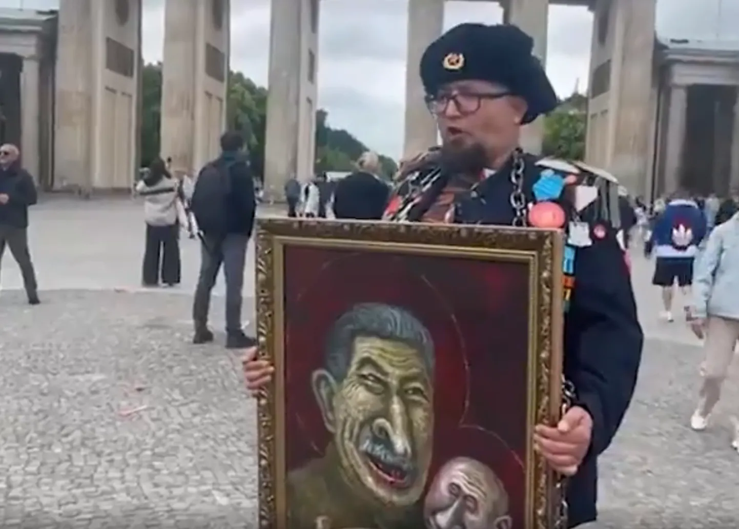 Polijā nogalināts Krievijas mākslinieks Skrepeckis, kurš zīmēja ...