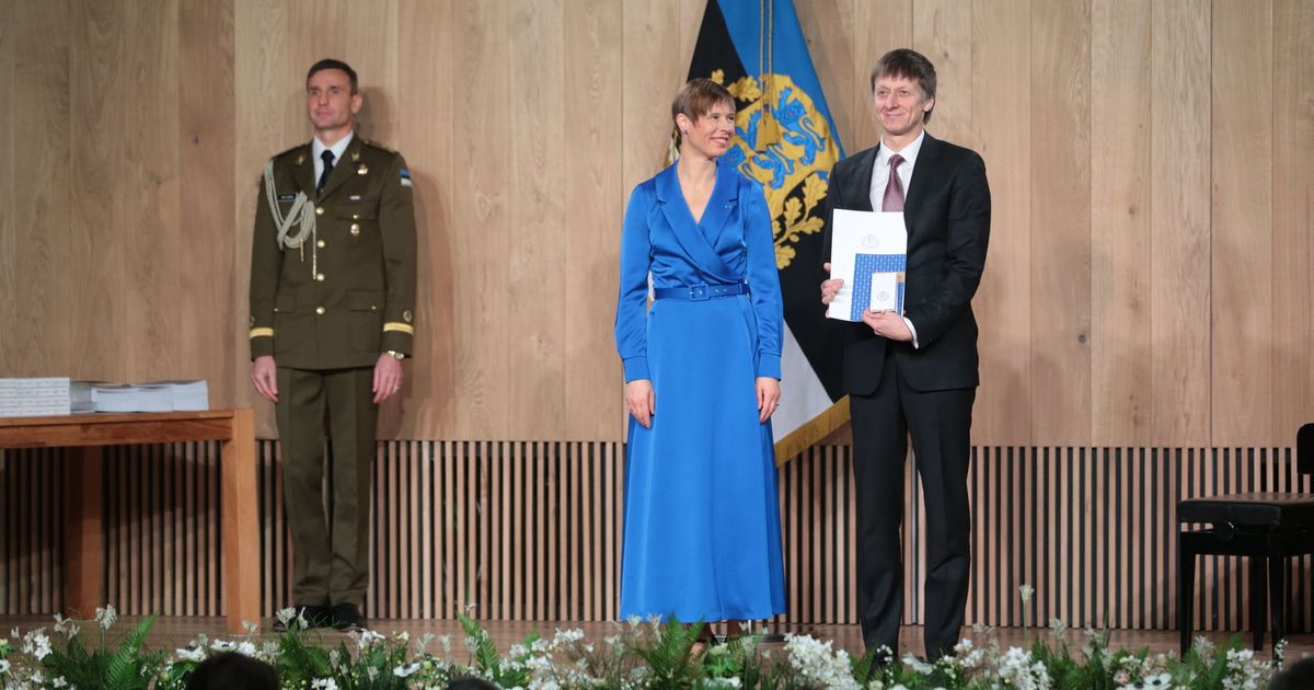 PILTUUDIS: Teet Kallakmaa käis presidendilt teenetemärki vastu võtmas