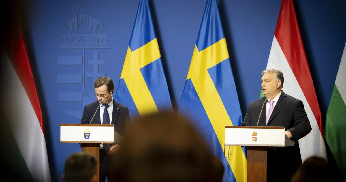 VIIMANE SAMM Ungari parlament hääletab Rootsi NATO-liikmesuse ...