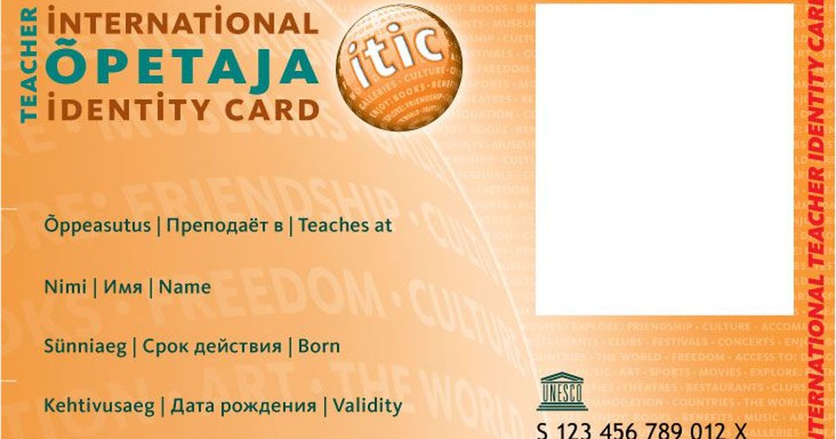 ISIC-kaardid saavad eestipärasemad nimed