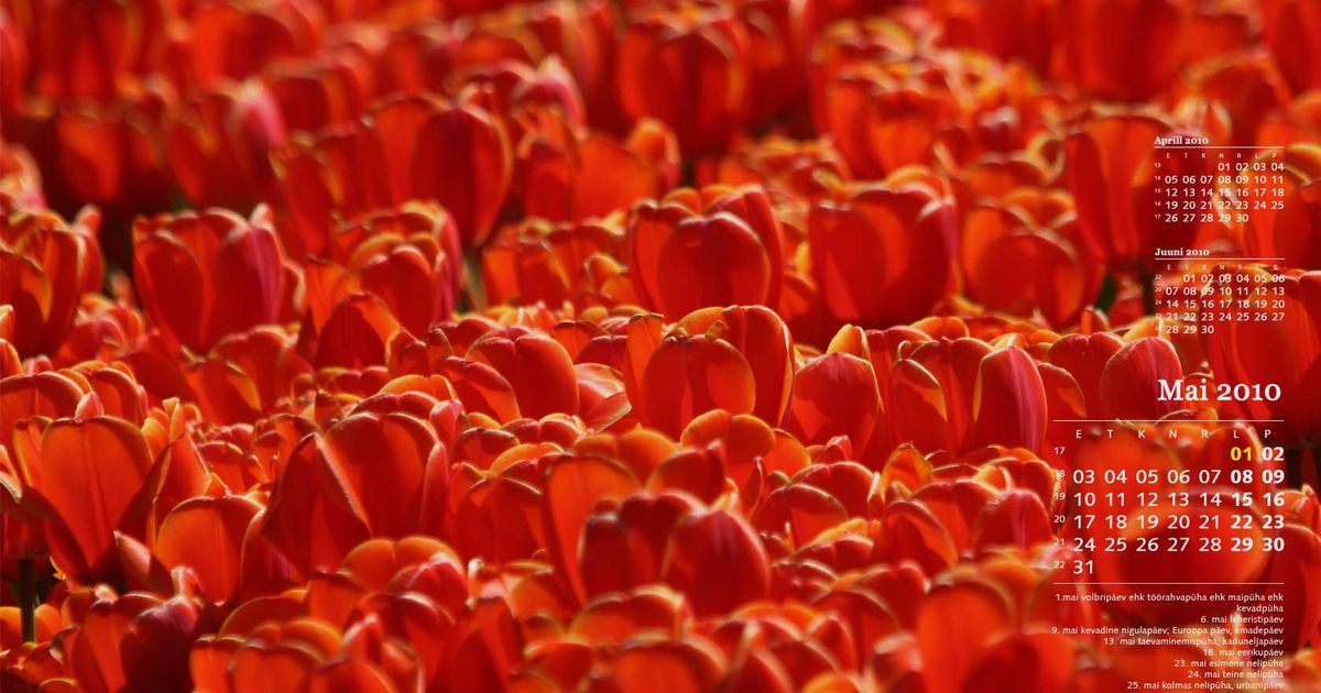 Mai kalender - Postimees: Värsked uudised Eestist ja välismaalt