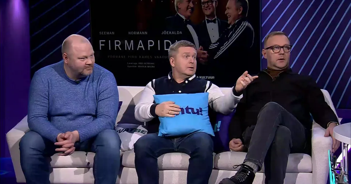 «Õhtu!» Kolm kursavenda Sepo Seeman, Kristjan Jõekalda ja Henrik ...