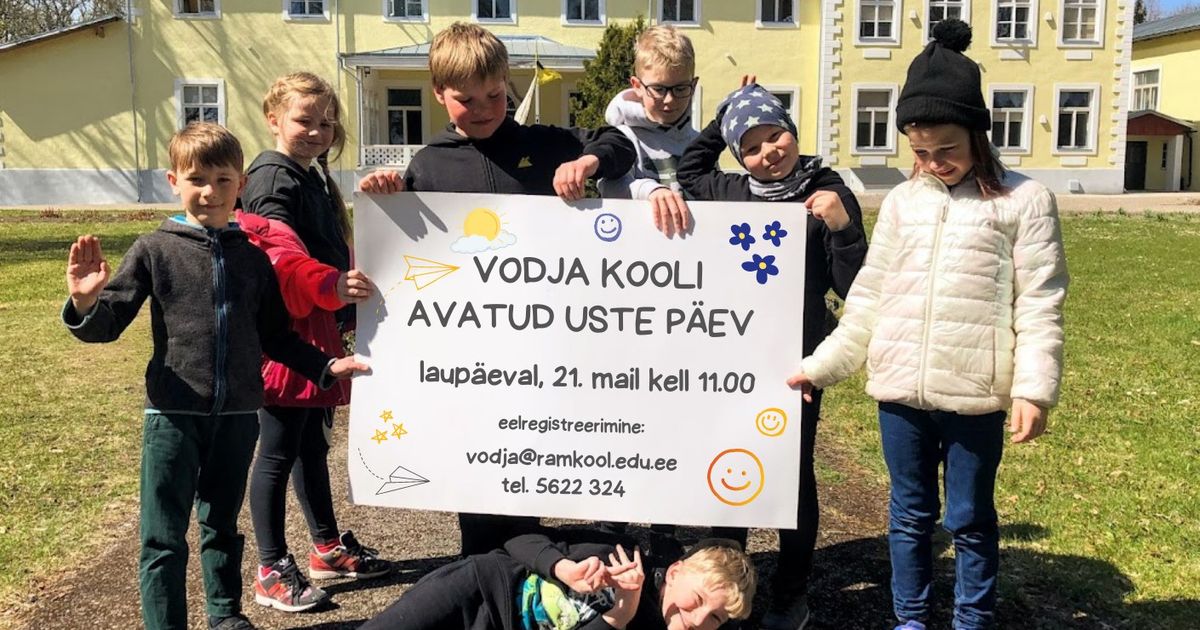 Vodja kool kutsub lahtiste uste päevale
