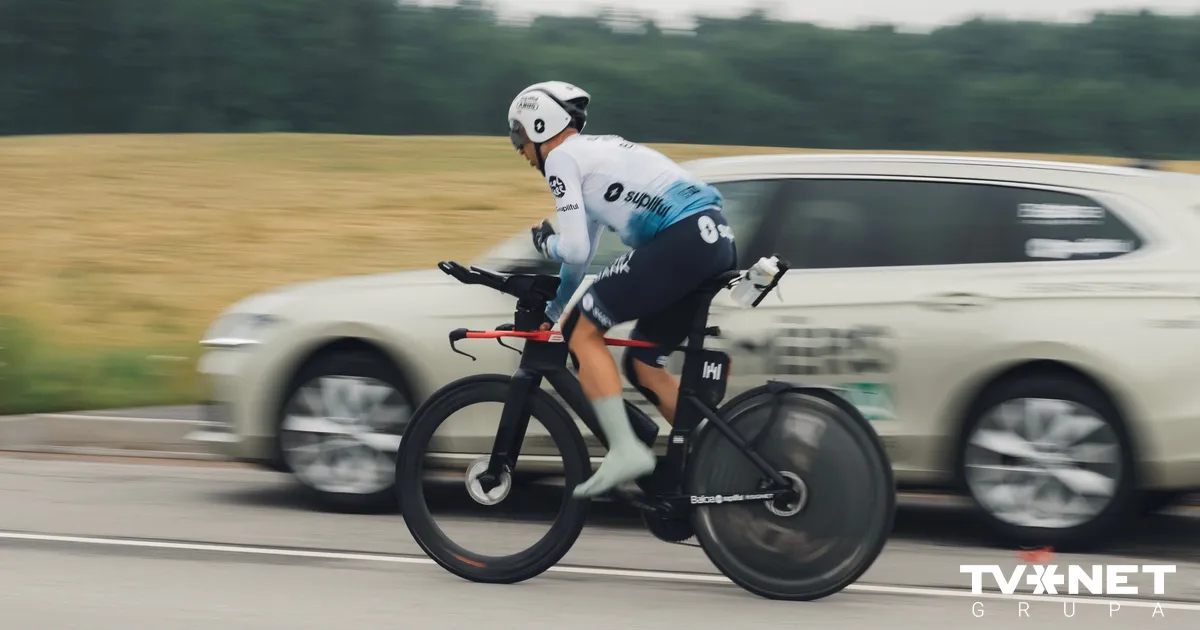 FOTO UN VIDEO Arvis Sprude pretī Ginesa rekordam. 96 h kopš starta