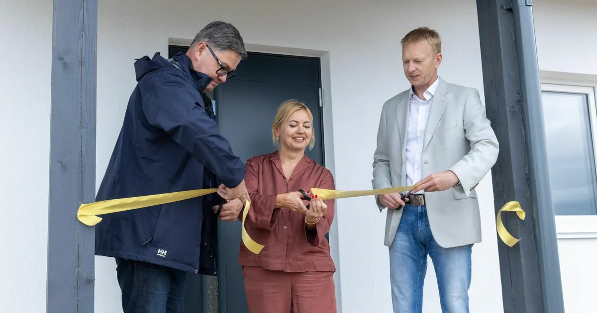 Navi tänava arendus jõudis lindilõikamiseni