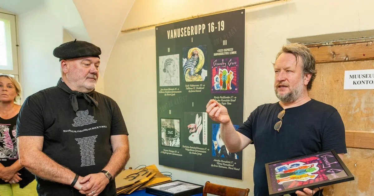 GALERII AVAMISEST Lihula mõisas näeb koolinoorte vingemaid vinüülplaadi ...