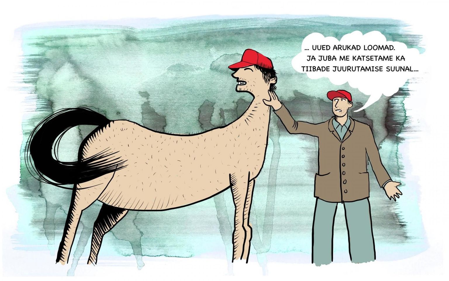 NÄDALAST JÄI KÕLAMA Uhke Tori hobune