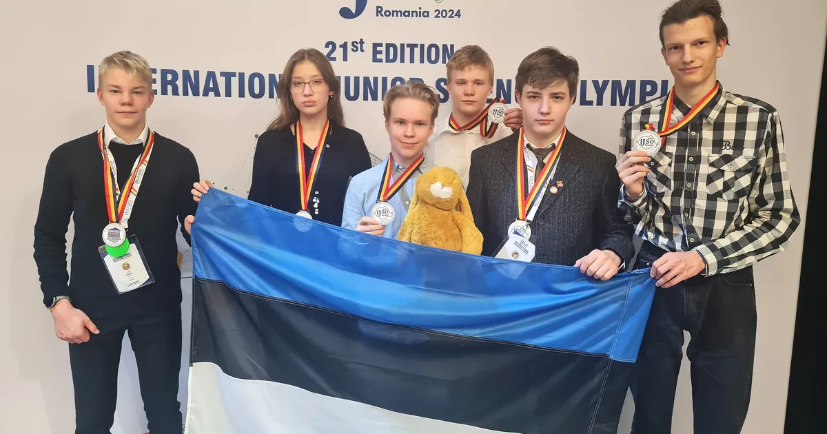 Eesti õpilased pälvisid hõbedat ja pronksi rahvusvahelisel ...