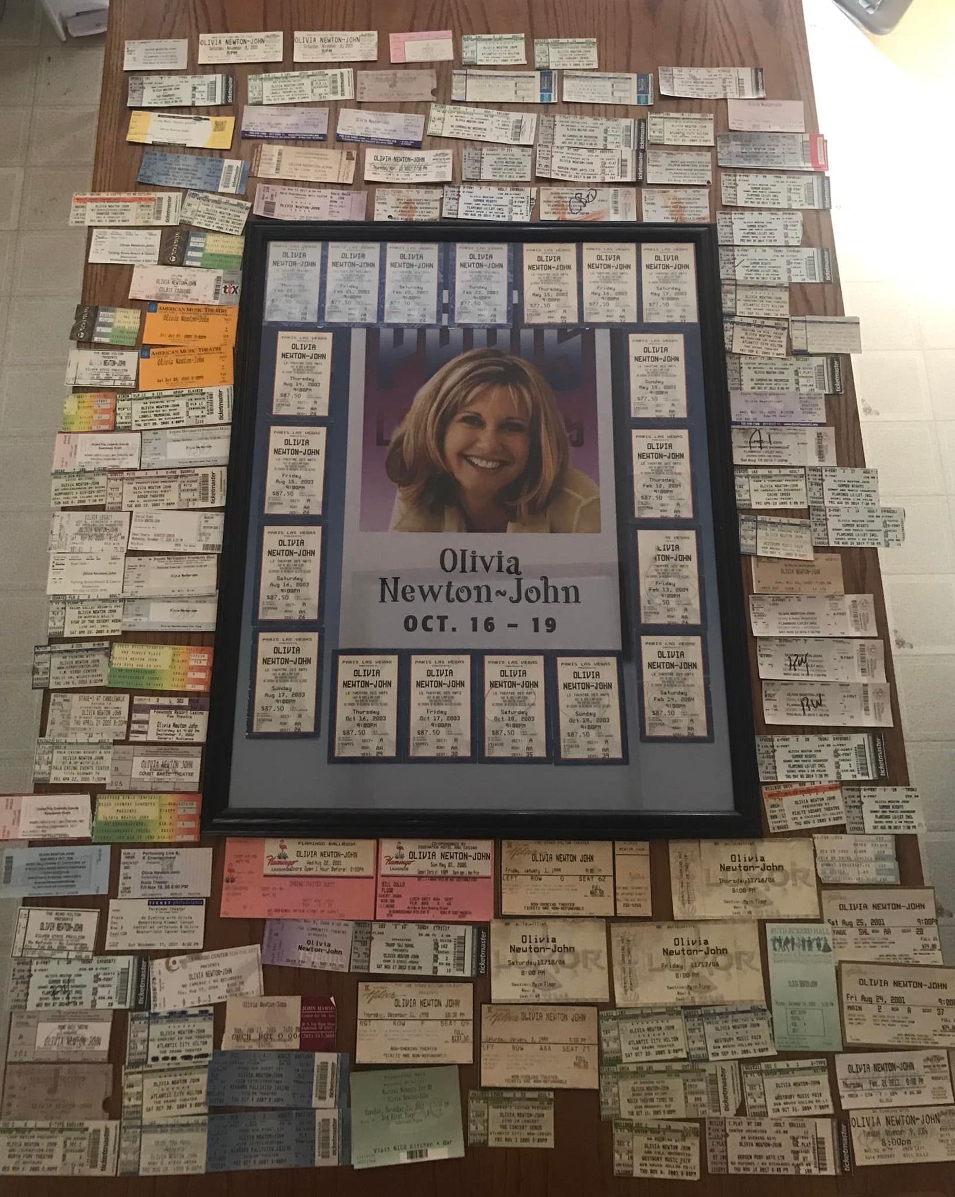 Tõeline superfänn käis peaaegu kahesajal Olivia Newton-Johni kontserdil