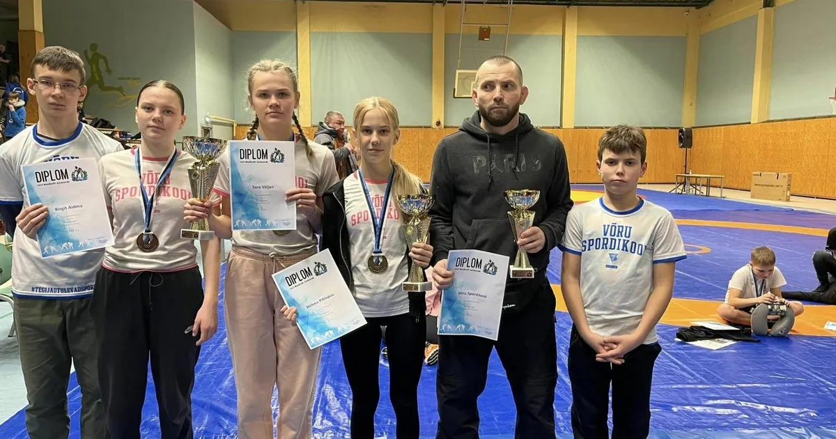 Võrukad ja valgalased maadlesid end meistriks