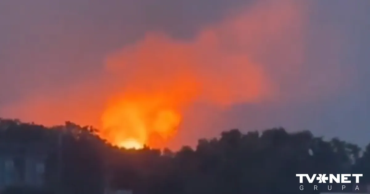 VIDEO Ukraiņu droni uzbrukuši Tambovas šaujampulvera fabrikai