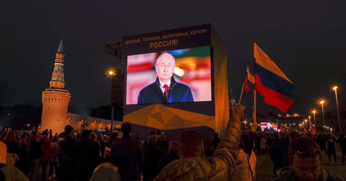 Venemaa korraldab Ukraina territooriumite annekteerimise aastapäeval ...