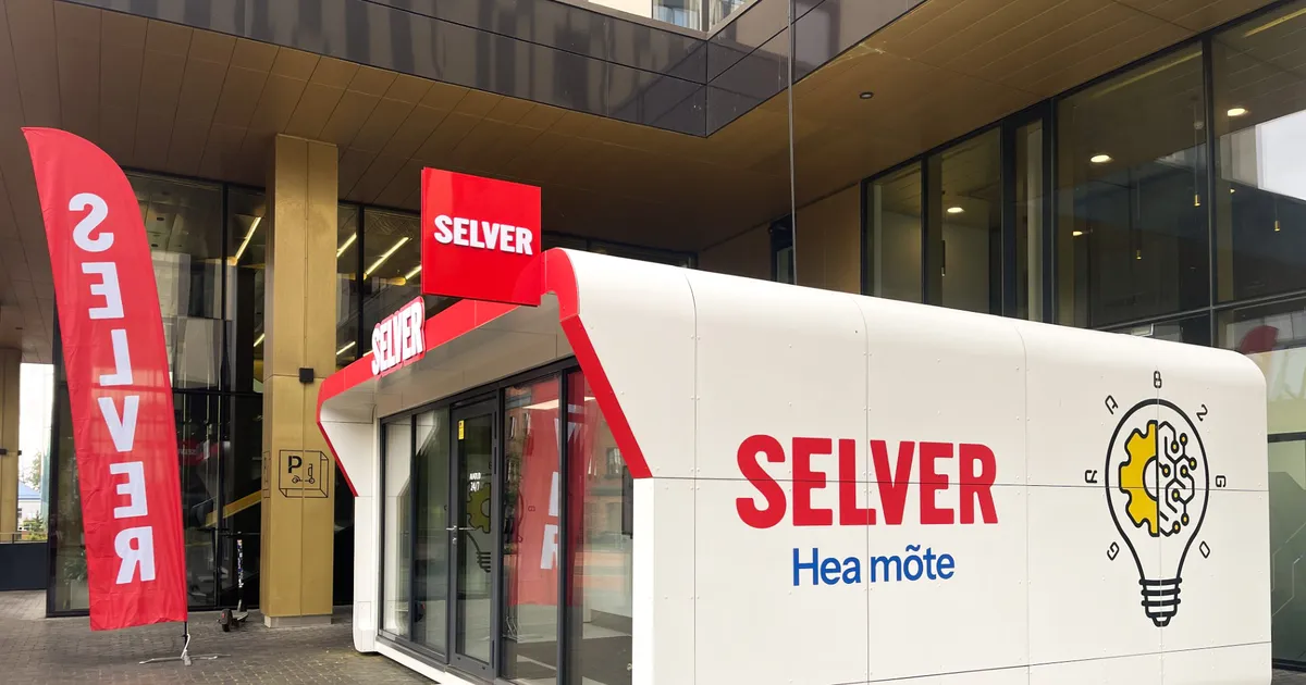 Selver открыл автономный магазин, работающий 24/7