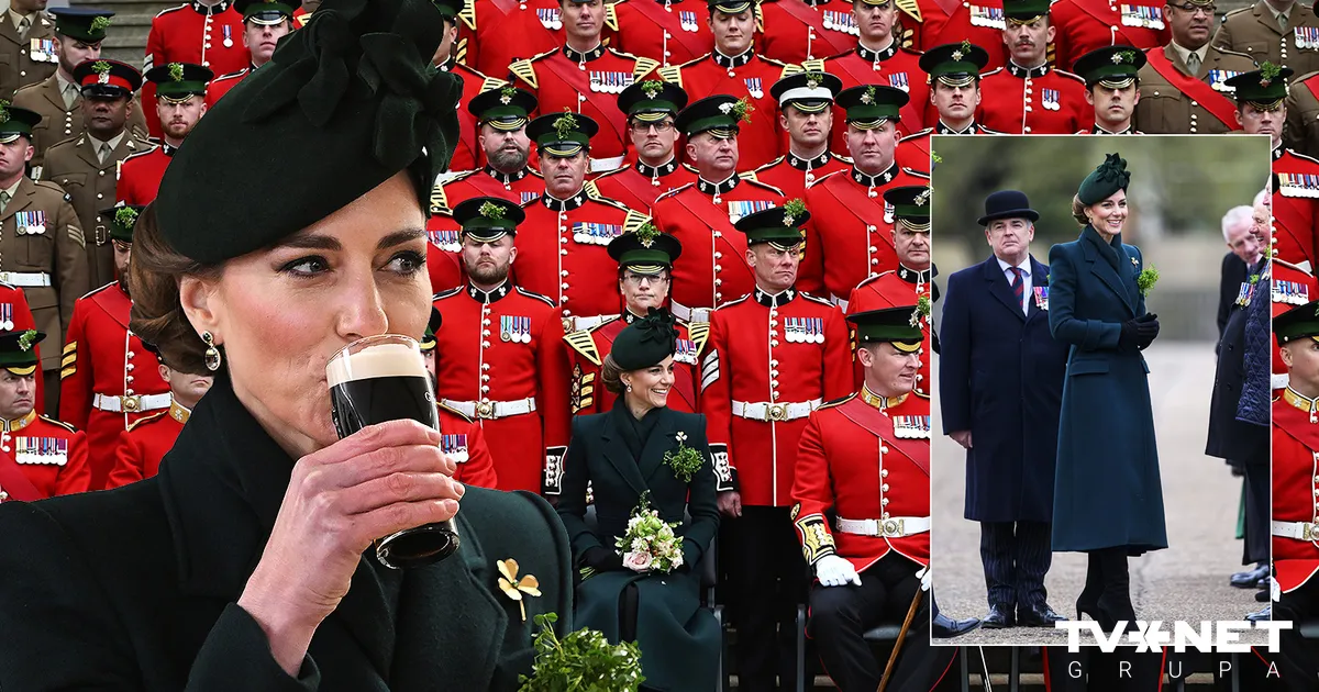Velsas princese Svētā Patrika dienā bauda pinti Guinness alus