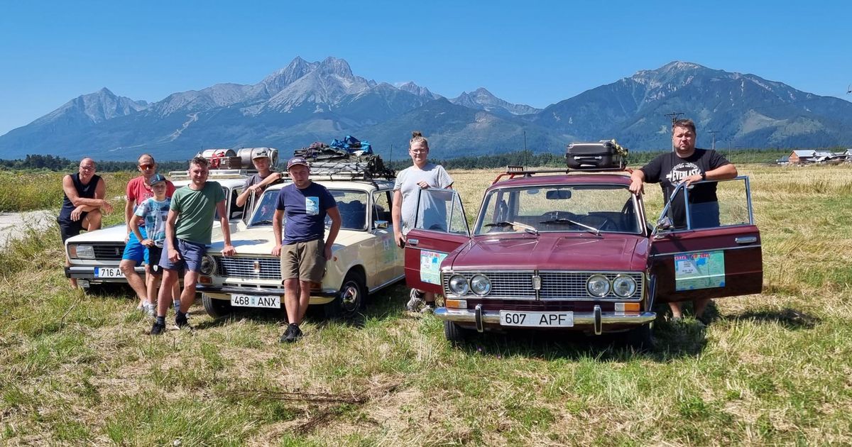 Kuidas isad ja pojad kolme Ladaga Karpaatides käisid