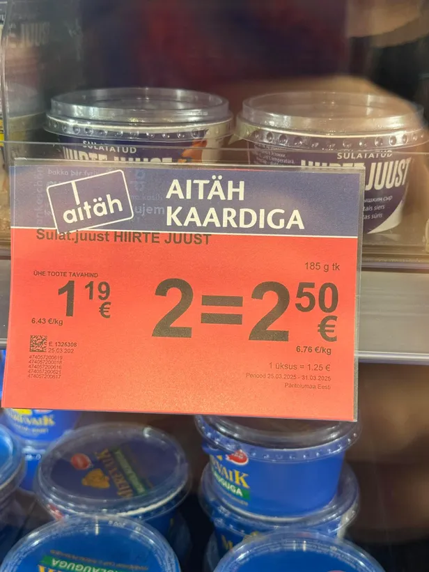 «Allahindlus Eesti moodi!» Apsakas hinnasildil võeti ühismeedias ette