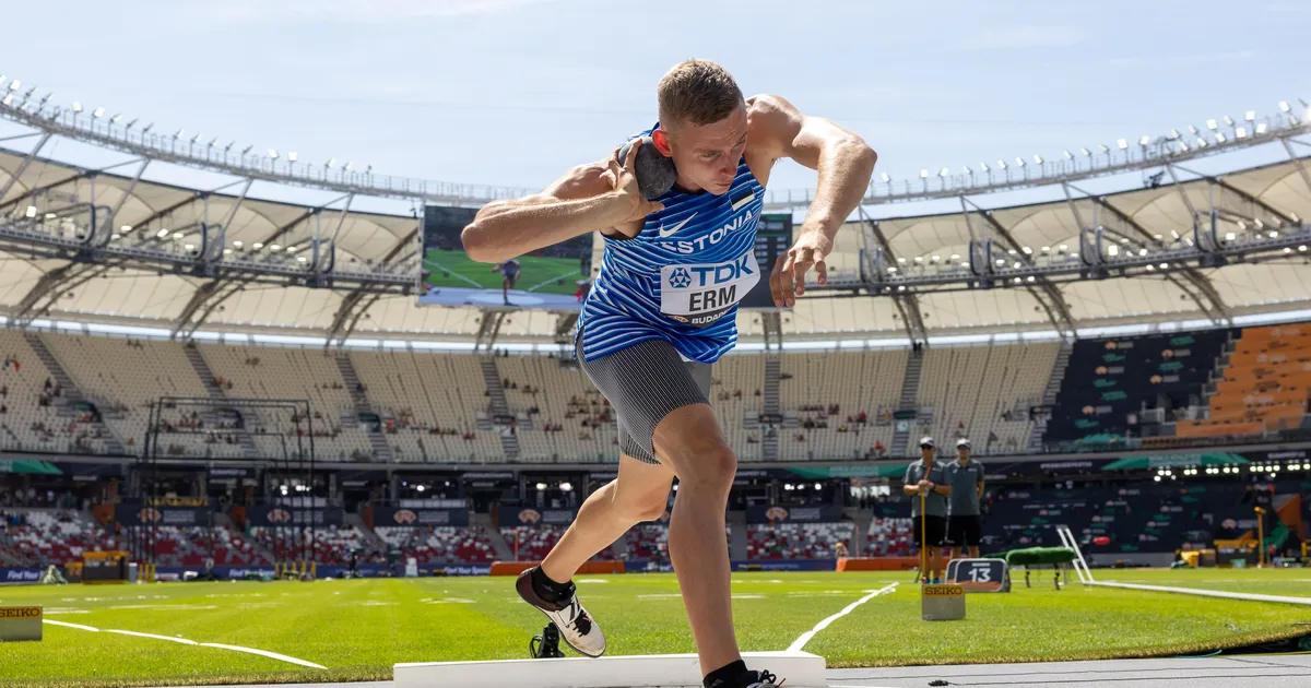 Erm lendas maailma edetabelis nagu rakett!