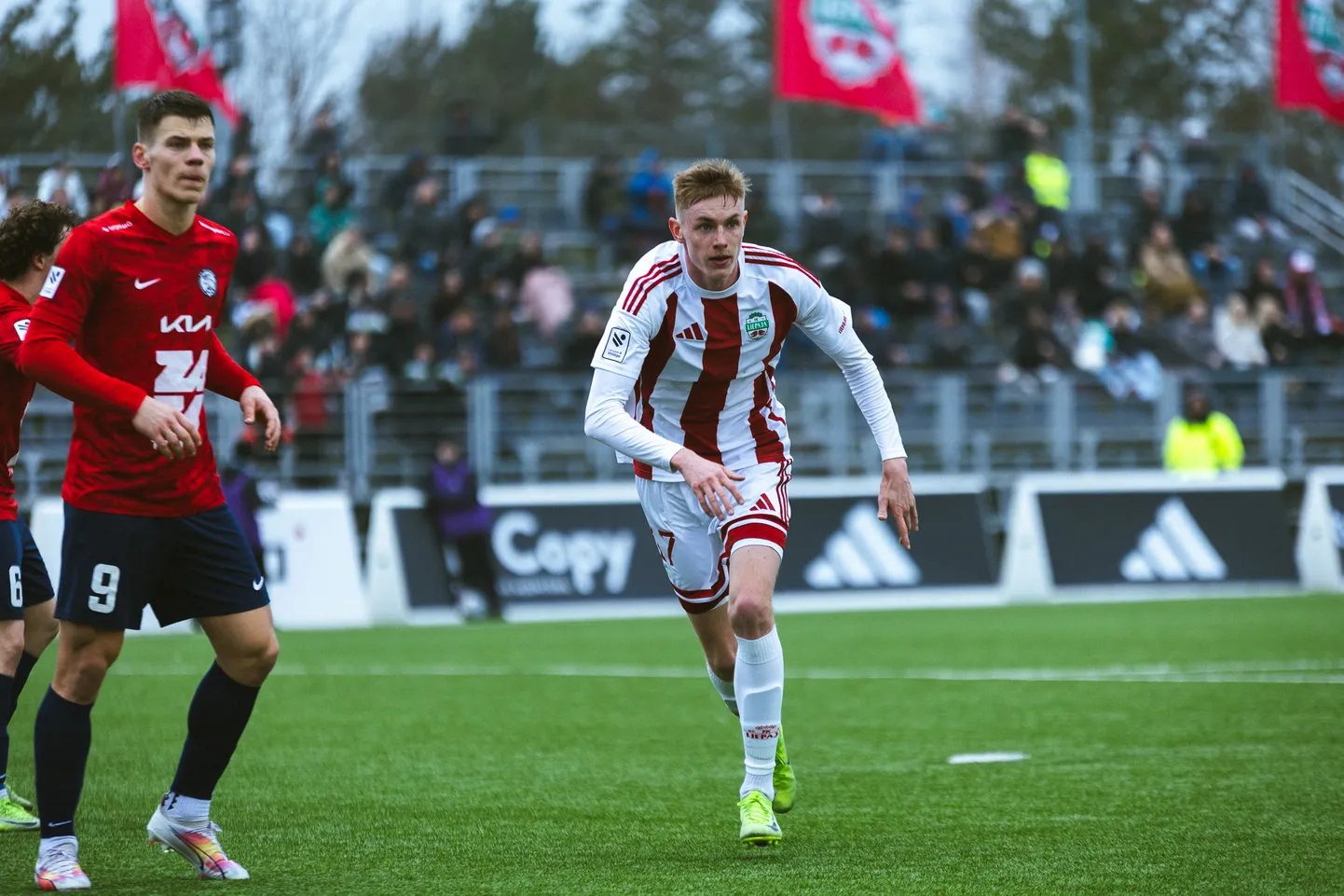 Melnis atzīts par futbola virslīgas otrā spēļu apļa labāko jauno spēlētāju