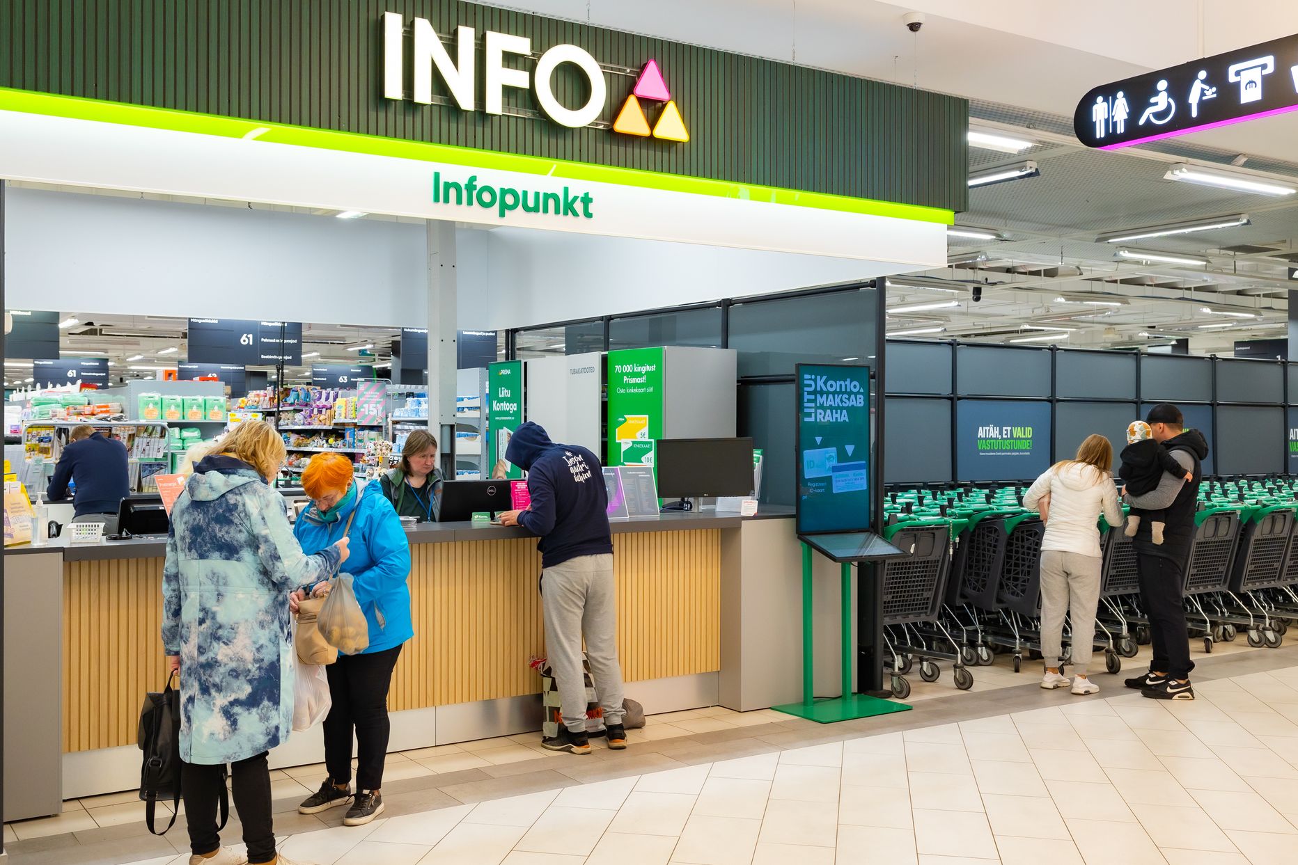 Jaanipäeva eel on enamik Prisma kauplustest lahti ööpäev läbi
