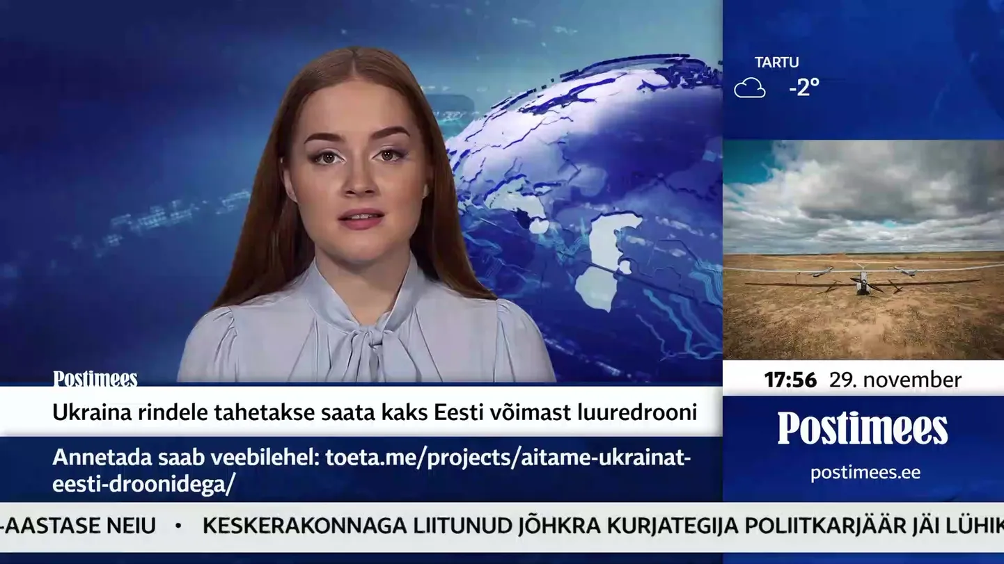 POSTIMEHE TELEUUDISED Ukraina rindele tahetakse saata kaks Eesti ...