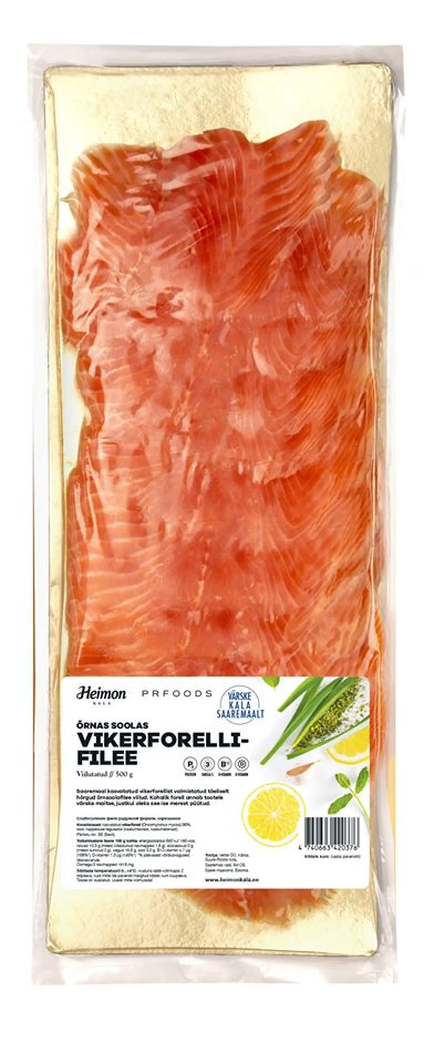 Saaremaine vikerforellifilee kuulutati Eesti parimaks