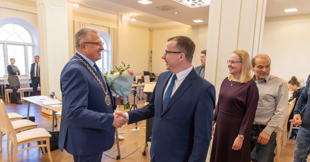 GALERII Paidet juhib nüüd uus linnapea