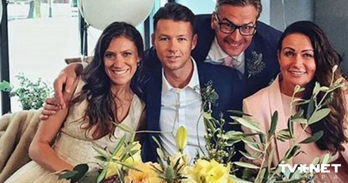 Signe Meirāne ar vīru romantiskā ceremonijā atjauno laulību zvērestus