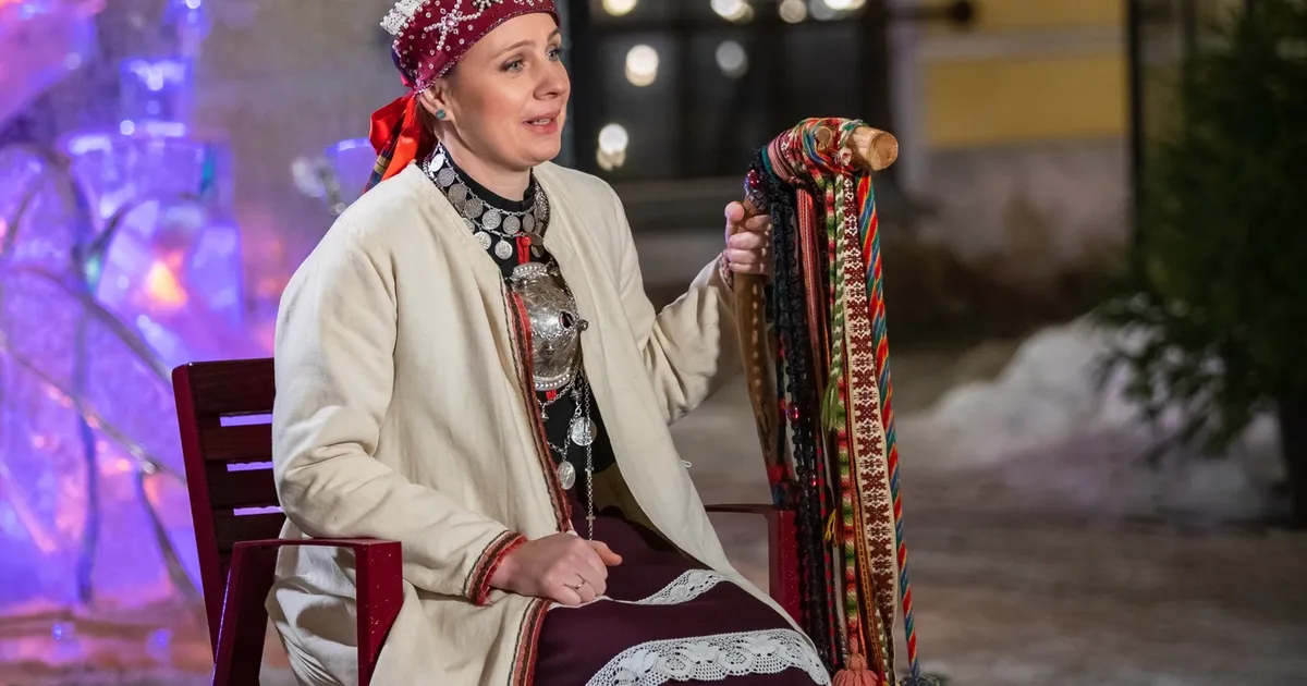 Setod peavad Tartu Raekoja platsis talsipühi