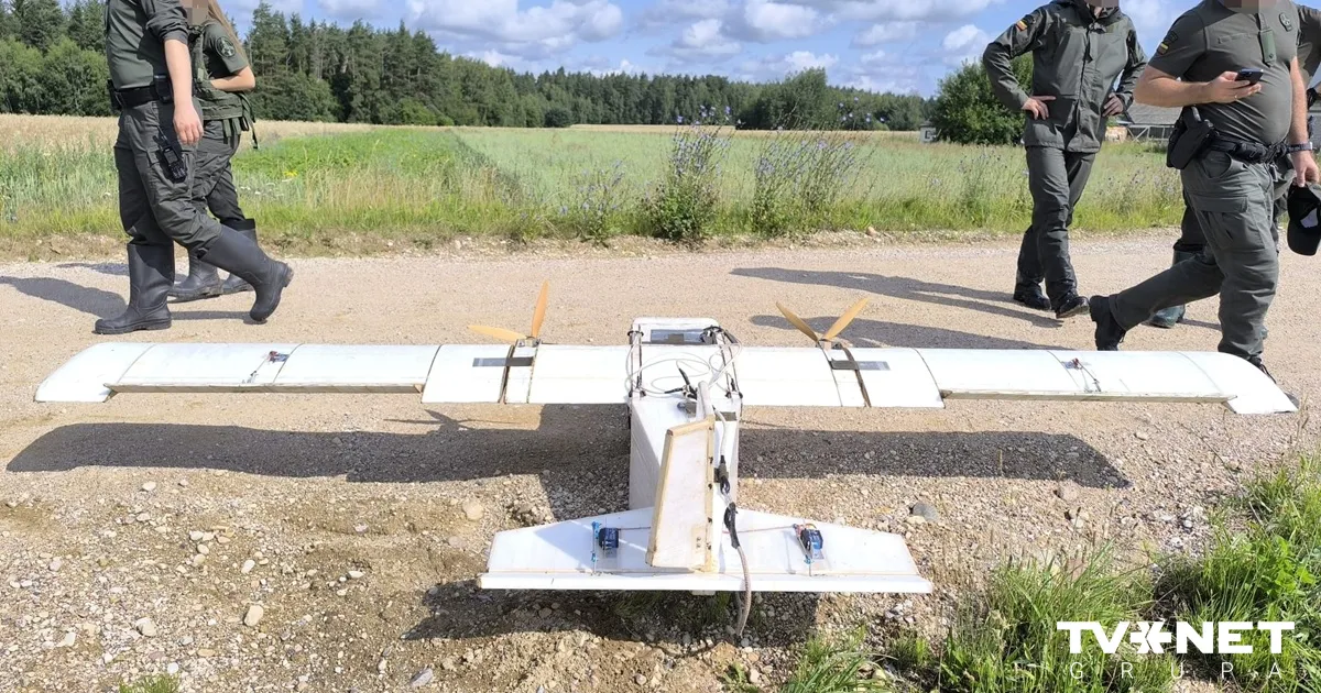 VIDEO Lietuvas robežsargi notriec kontrabandistu lidaparātu no ...