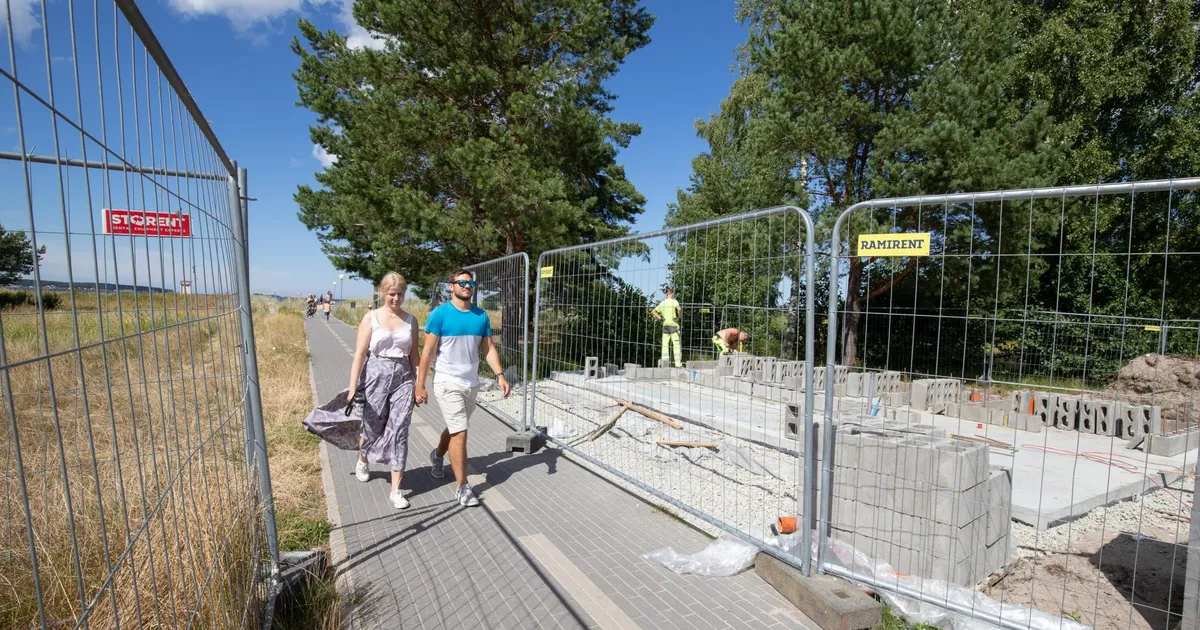 Võsu rand võtab jõudsalt ilmet