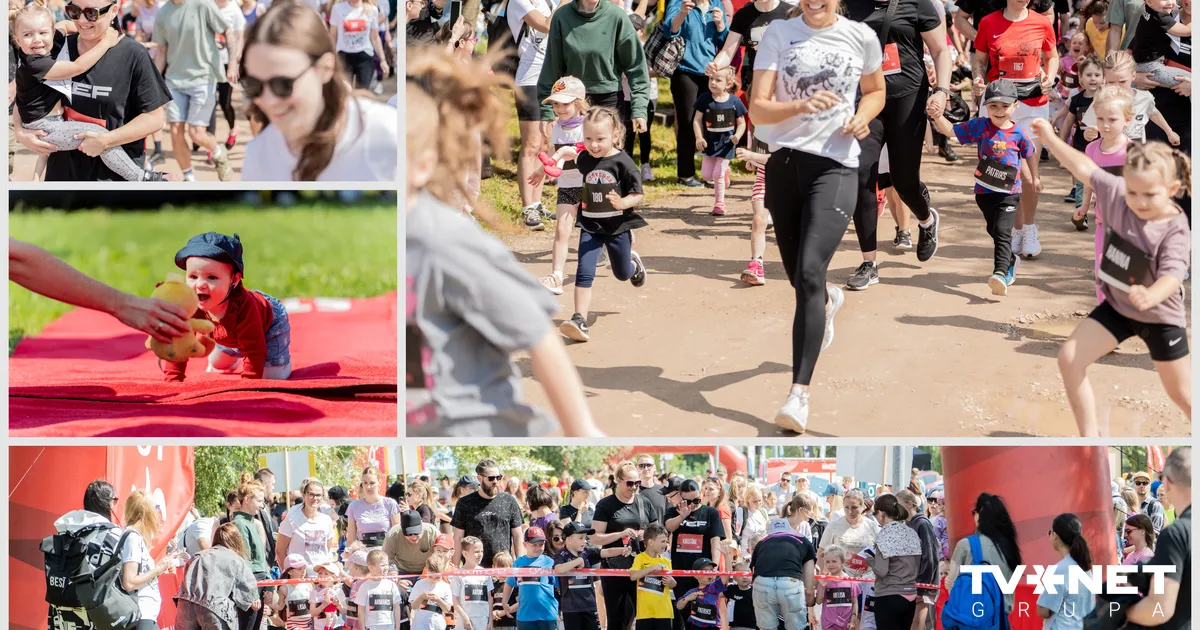 ATRODI SEVI Bēbīšu maratons, smaidi, skrējiens Lucavsalā: Sieviešu ...