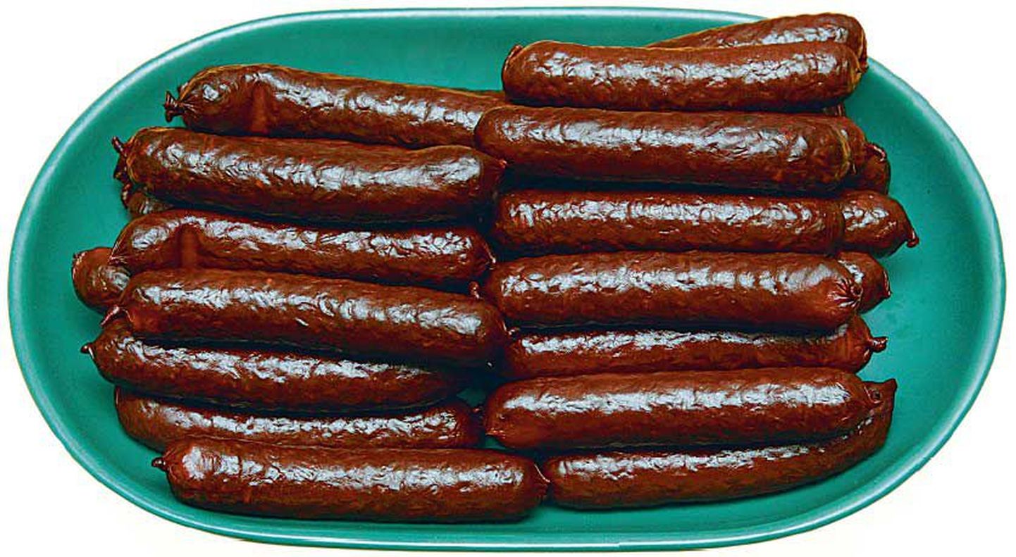 Wõro müüs jõulunädalal miljon verivorsti