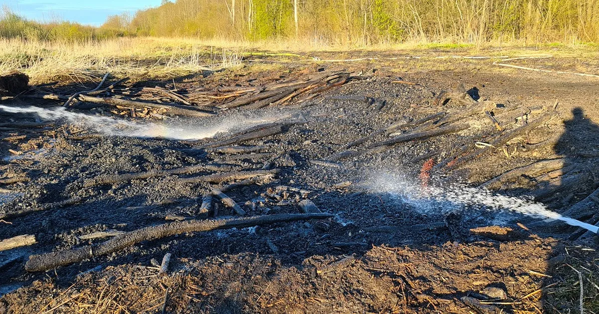 Ida-Virumaa lõõmas nädalavahetusel maastikupõlengutes