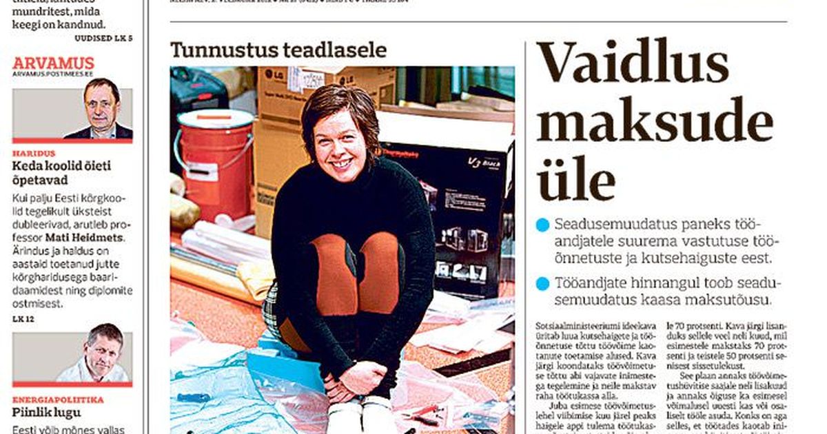 Kuidas Postimees uue näo sai - Meedia - Arhiiv - Postimees: Värsked ...