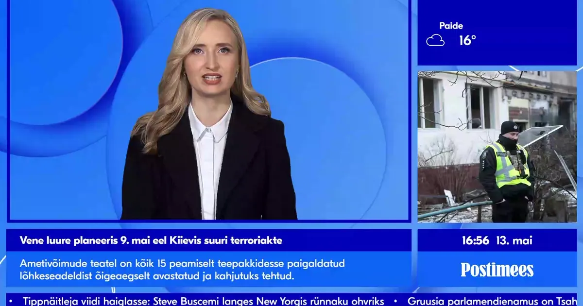 POSTIMEHE TELEUUDISED Vene luure planeeris 9. mai eel Kiievis suuri ...