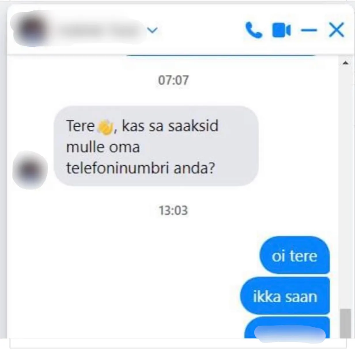 LEVIB UUS PETUSKEEM «Sõber küsis eesti keeles telefoninumbrit, ega ei ...